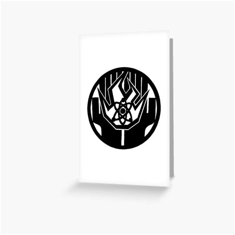 Scp Prometheus Labs Inc Logo Greeting Card By Gillytheghillie