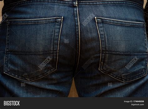 Mens Butt Blue Jeans Image And Photo Free Trial Bigstock