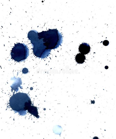Grunge Ink Blob Stock Image Image Of Splotch Stain 124239583