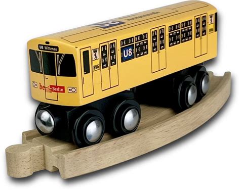 Holz U Bahn Berlin U8 Passend Für Holzeisenbahnen