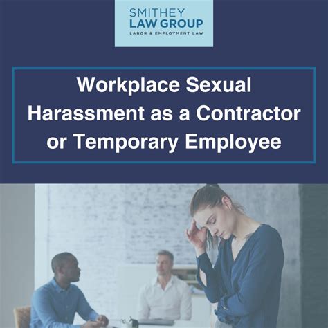 Smithey Law Group Llc On Linkedin Workplace Sexual Harassment As A