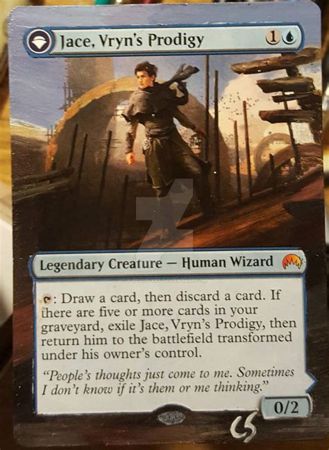 Mtg Alter Jace Vryns Prodigy By Y Pestis Art On Deviantart