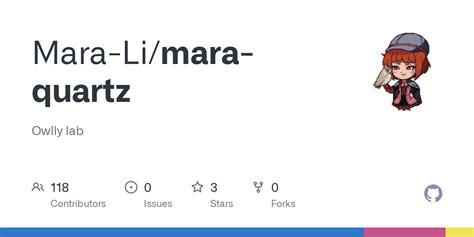 Github Mara Limara Quartz Owlly Lab