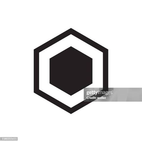 739 Hex Logo High Res Illustrations Getty Images
