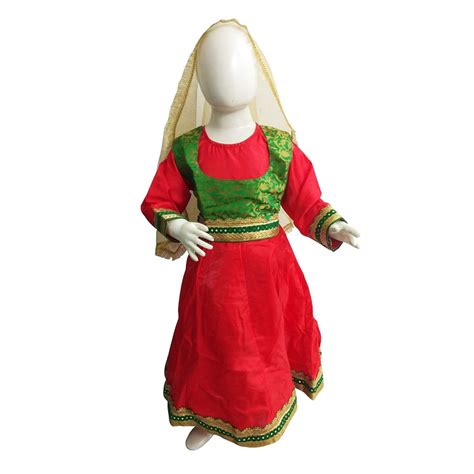 Bookmycostume Kathak Indian Classical Dance Costume For Girls And