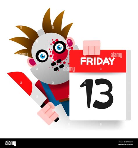 Friday 13th Superstition Stock Vector Images Alamy