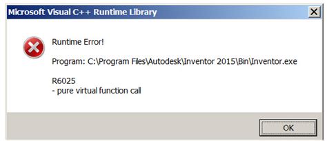 Reparar Permanentemente R6025 Error De Biblioteca En Tiempo De