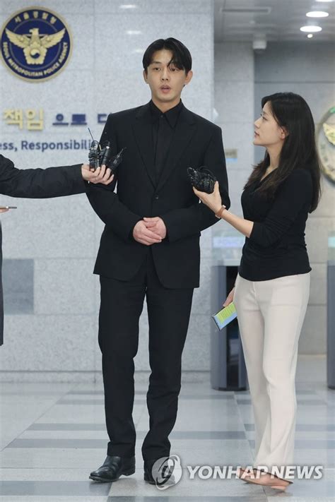 2차 경찰 조사 마친 마약 혐의 유아인 연합뉴스