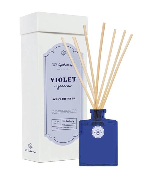 Us Apothecary Violet Yarrow Scent Diffuser Kit