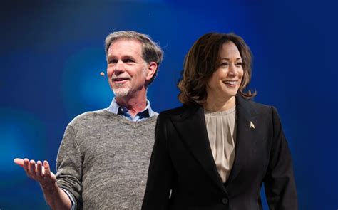 Kamala Harris Campaign Receives 7m Pledge From Netflix Exec