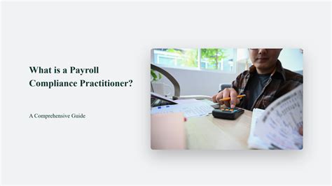 What Is A Payroll Compliance Practitioner A Comprehensive Guide Cjandco