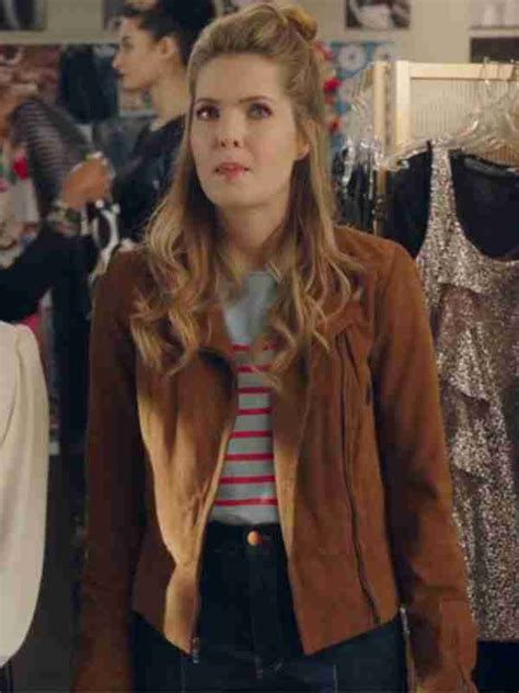 Meghann Fahy The Bold Type Suede Leather Jacket The Movie Fashion