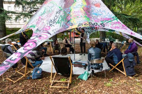 Throwing It Back To Last Falls Transart Festival Marielle Scharfenberg