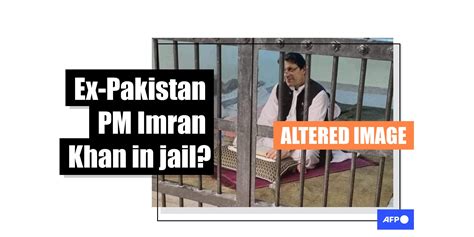 Doctored Picture Falsely Shared As Ex Pakistan Pm Imran Khan In Jail Fact Check
