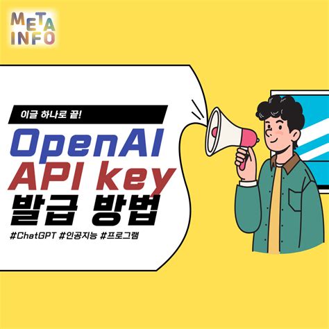 Openai Api Key 발급받는 방법 메타인포