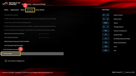 How Enable Secure Boot Windows