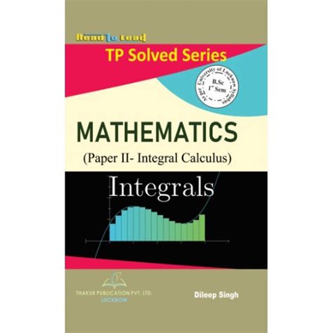 Mathematics Paper Integral Calculus Thakur Publication TP WishAllBook Online Bookstore Lucknow
