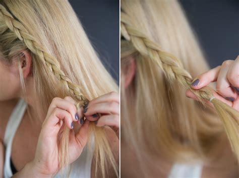 Easy Small Side Braid W Step By Step Photos Lucis Morsels
