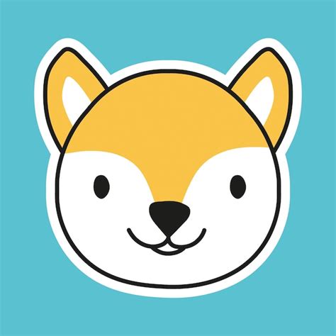 코기 벡터 일러스트 레이 션 프리미엄 벡터