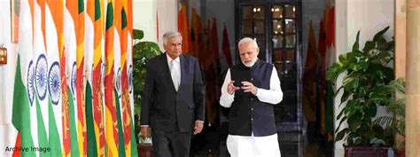 President Leaves For India On Two Day Official Visit