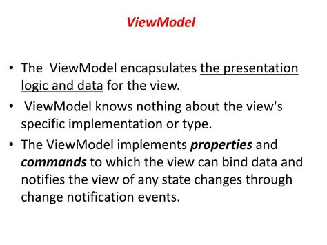 Ppt Model View Viewmodel Powerpoint Presentation Free Download Id4387427