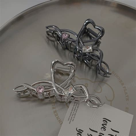 Jual Town Shell Sa Rang Korean Metal Hair Claw Jepit Rambut Korea