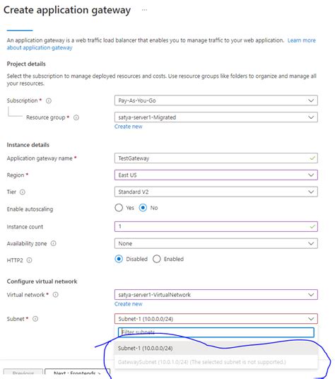Can I Add Azure Application Gateway In An Existing Virtual Network Microsoft Qanda