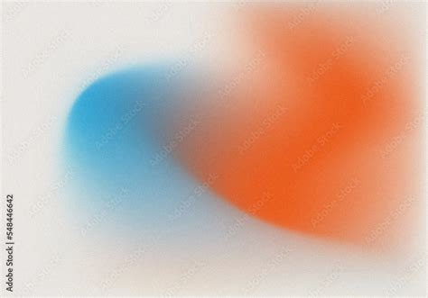 Retro Gradient Background With Grain Texture Stock Illustration Adobe Stock