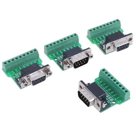 D Sub Pin Solderless Connectors DB RS Serial To Terminal Adapter Lazada Co Th