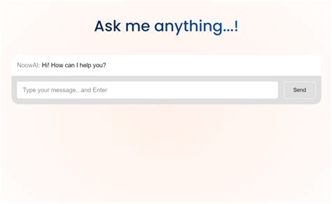 NoowAI Chatbot Easy With AI