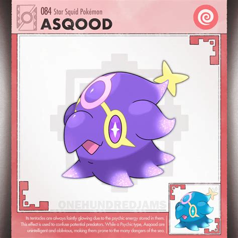 Fakemon Asqood By Onehundredjams On Deviantart