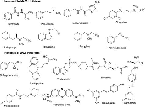 Irreversible And Reversible Mao Inhibitors In Clinical Practice