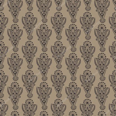 Seamless Wallpaper Vector Background Stock Vector Image By Karakotsya