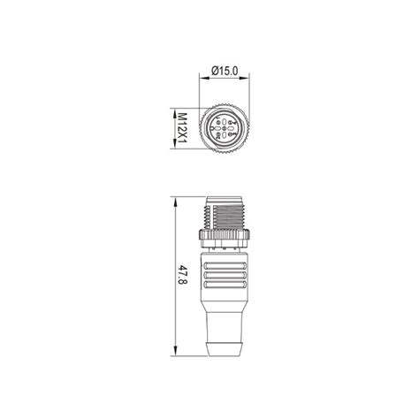M12 5pin、terminating Resistor、0c4r31en富延升