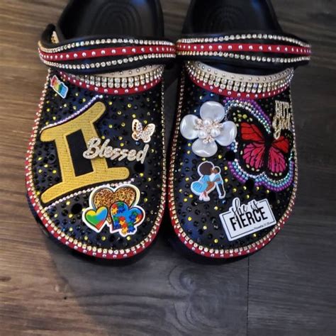Adult Custom Croc Full Bling Etsy