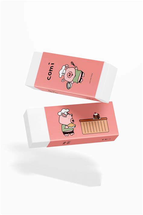 캐릭터디자인 코미와 친구들 지우개 디자인