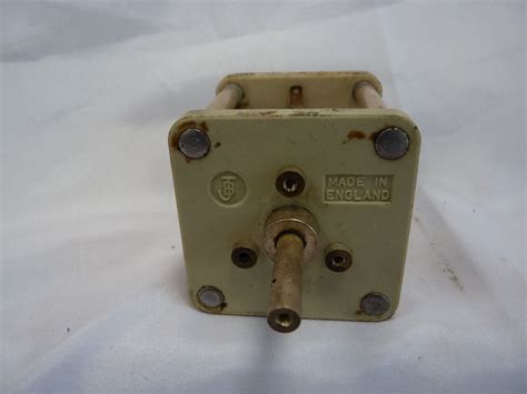 Jackson Brothers 250pf Air Spaced Variable Capacitor Used Vintage Electronics