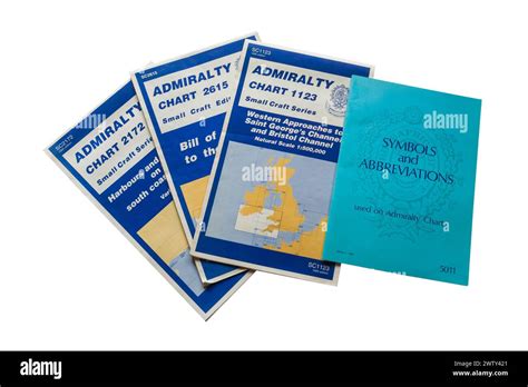 Admiralty Charts And Symbols And Abbreviations Booklet Used On Admiralty