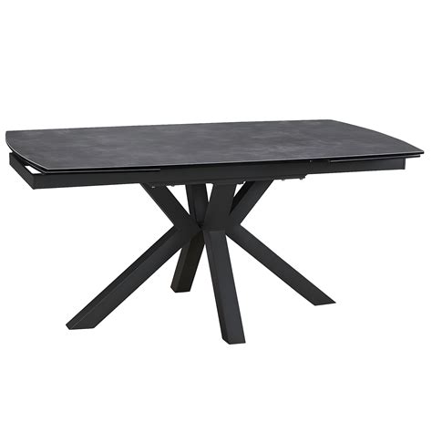 Pilom Table De Repas Allongeable Céramique Marron