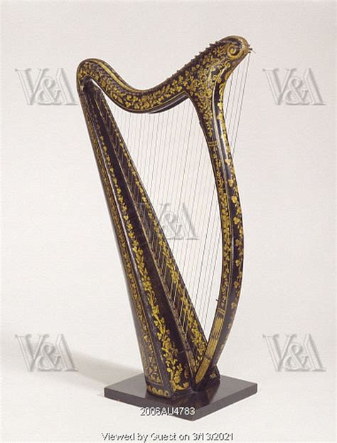 Portable Harp By John Egan Dublin Ireland 1820 V A Images
