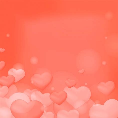 Free Vector Vector Heart Bubble Pattern Background Free Vector Vector Heart Bubble Pattern Background