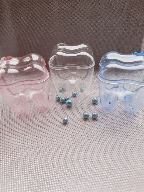 Plastic Tooth Container Dentist Favor Empty Plastic Teeth First