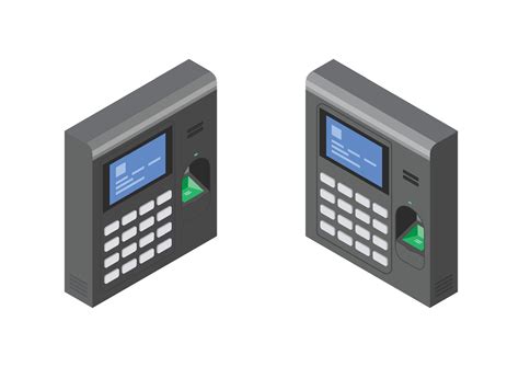 Finger Print Scan For Enter Security System Biometric Access Control Digital Touch Scan