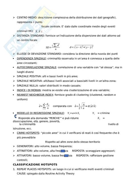 Schemi E Formulario Di Statistica