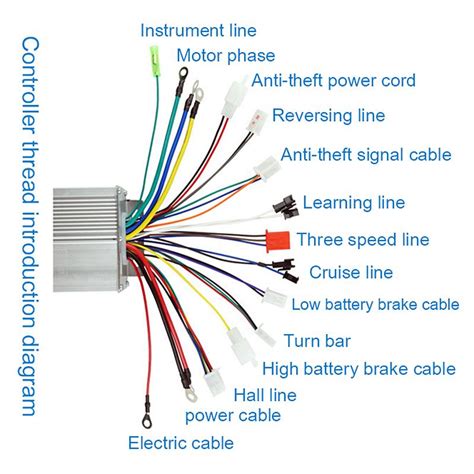 brushless dc motor controller wiring diagram