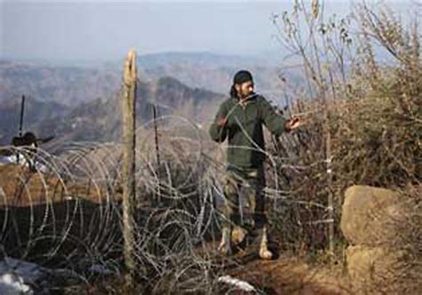 Flash Floods Cause Minor Damage To Fencing Along Ib In Jammu India