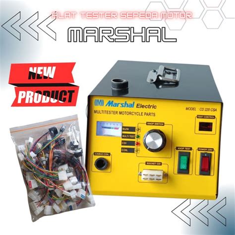 Jual Alat Tester Sepeda Motor Marshal Cdi Coil Regulator Flasher