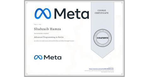 Shahzaib Hamza On Linkedin Completion Certificate For Advanced