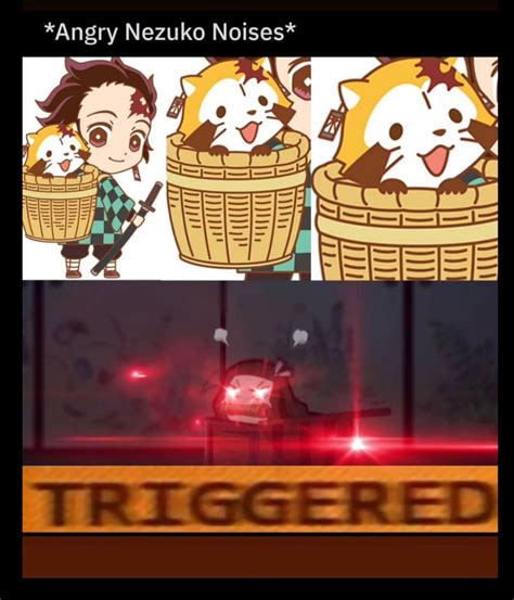 Angry Nezuko Noises R Animememe