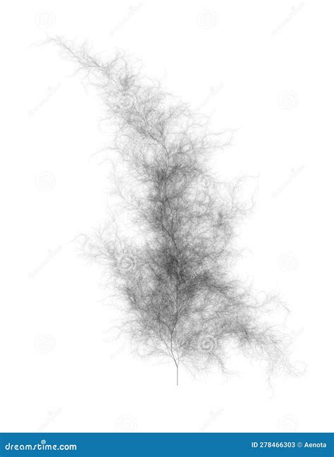 Computer Generated Self Similar L System Branching Tree Fractal